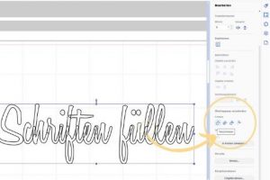 Schriften füllen mit dem Plotter - hobbyplotter