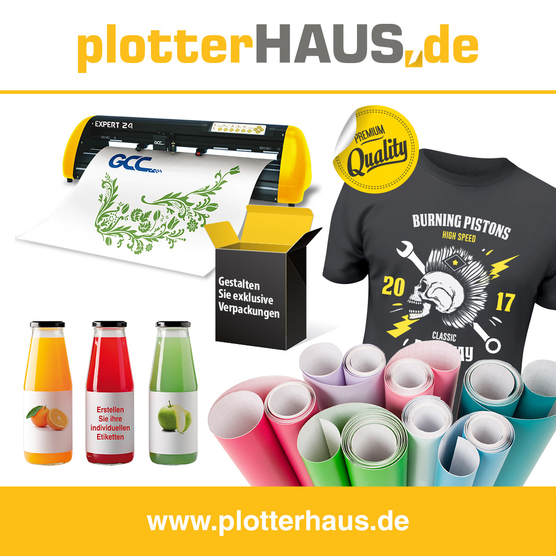 Schneideplotter für Hobbyanwender - hobbyplotter.de