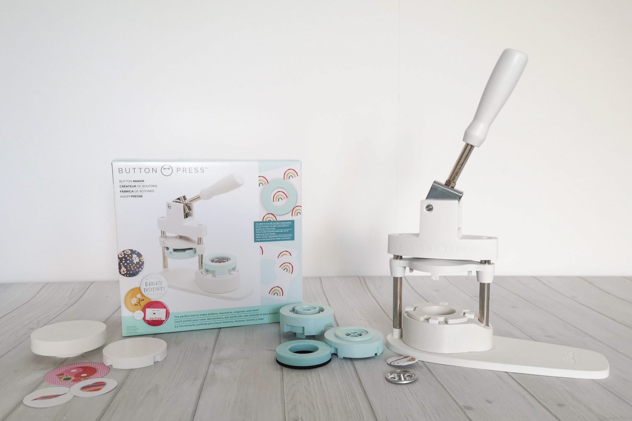 Buttons erstellen mit der Button Presse - hobbyplotter