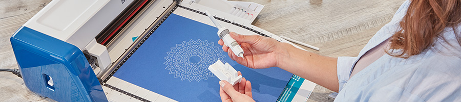 Hobbyplotter ohne PC Bedienung – Brother Plotter