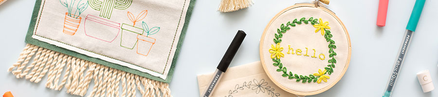 Fabric Quill – Permanente Stoffstifte und auswaschbare Marker