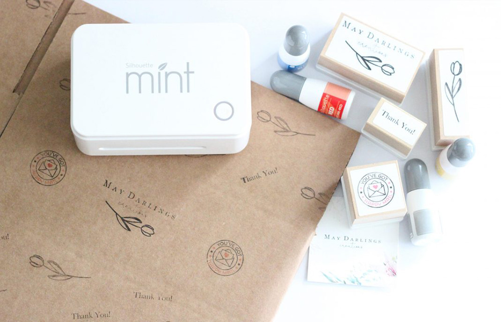 DIY Stempel mit der Silhouette Mint – digitales Stemeplsystem